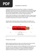 Tabla de Ampacidades | PDF | Ciencia y matemáticas