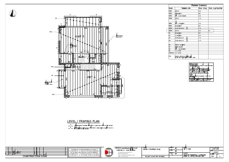 S14 - Level 1 Framing Plan-Rev 2 | PDF | Civil Engineering | Economic ...