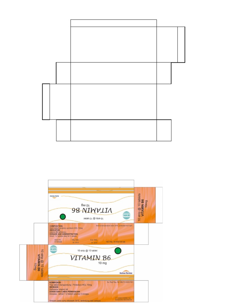 Kemasan Sekunder Box Obat Tarifa | PDF