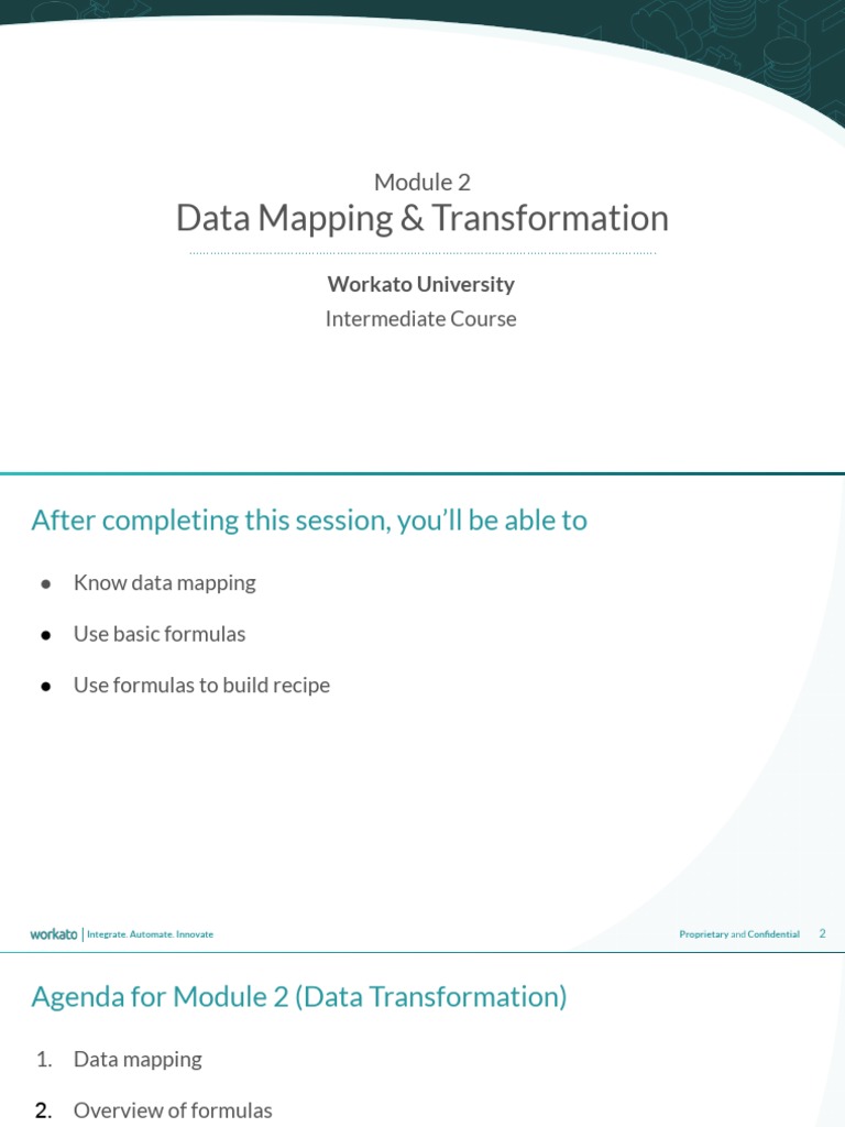 Module 2 - Data Mapping & Transformation | PDF | String (Computer ... Module 2 - Data Mapping & Transformation | PDF | String (Computer ...