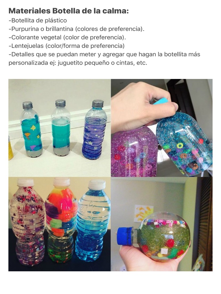 Materiales Botella de La Calma | PDF