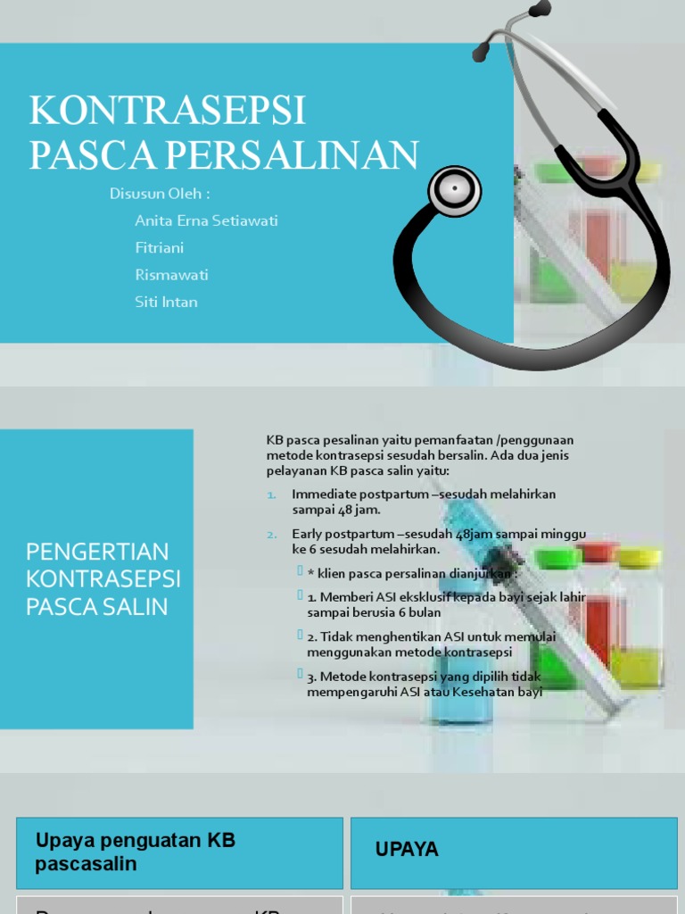 Kontrasepsi Pasca Persalinan | PDF