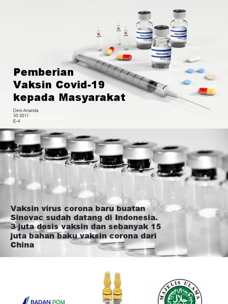 Template PPT Vaksin | PDF