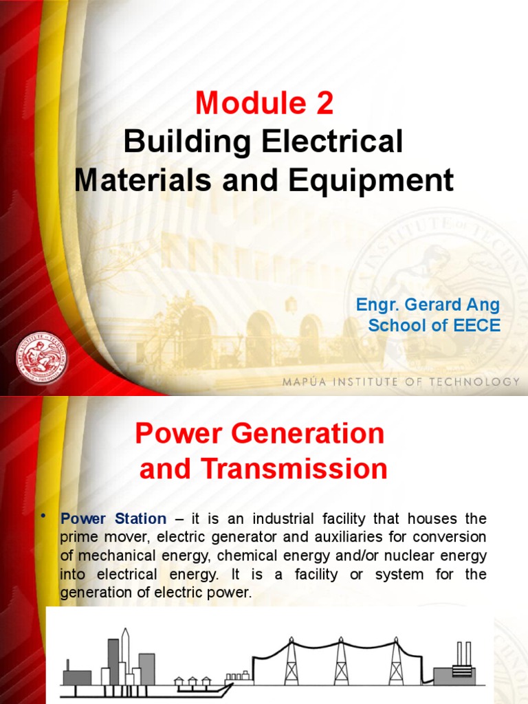 Engineering Utilities Module 2 | PDF | Fuse (Electrical) | Electrical ...