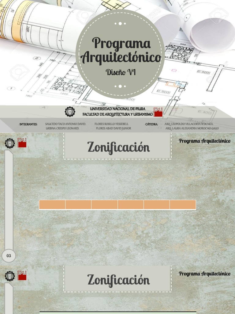 Programa Arquitectonico | PDF