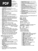 Science Olympiad Disease Detective Cheat Sheet | PDF | Infection | Bacteria