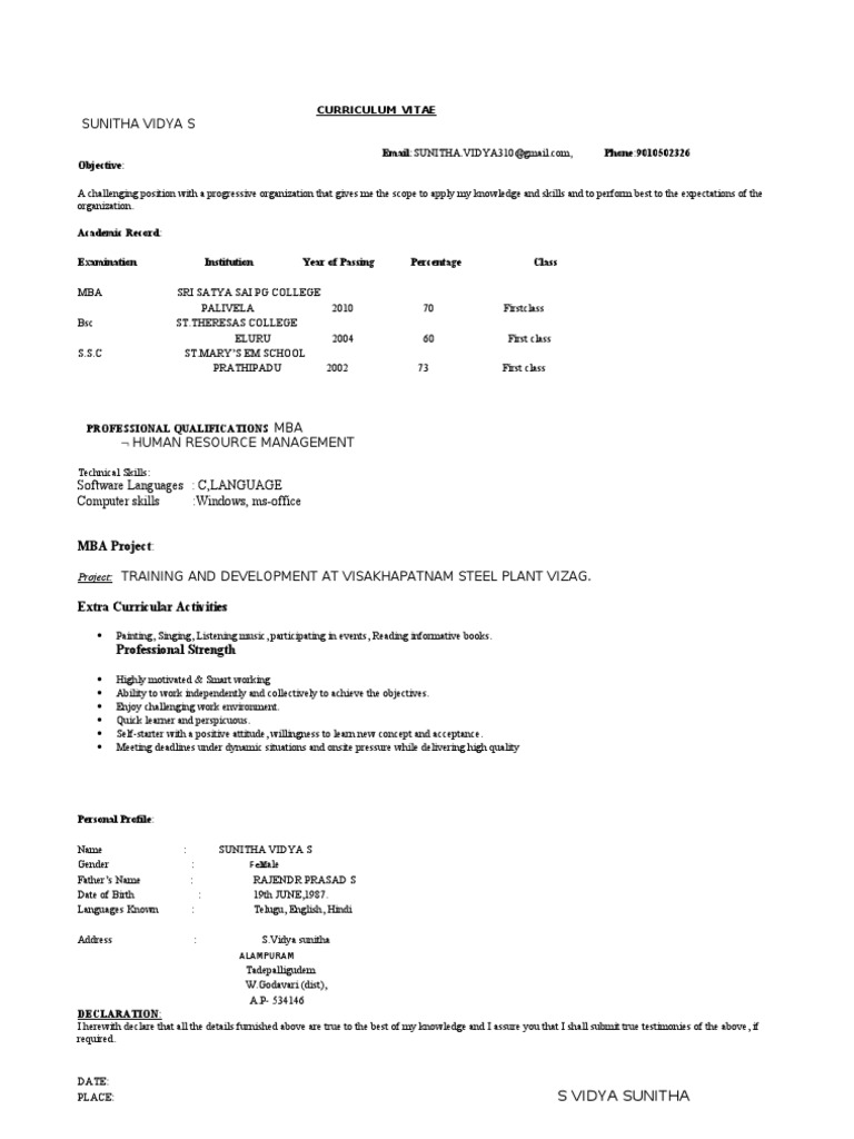 Curriculum Vitae | PDF | Learning | Behavior Modification