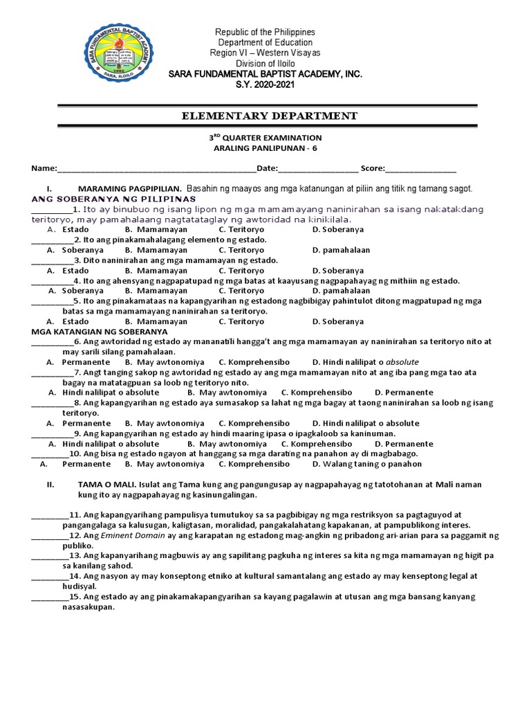 Alexis John Benedicto AP6 | PDF