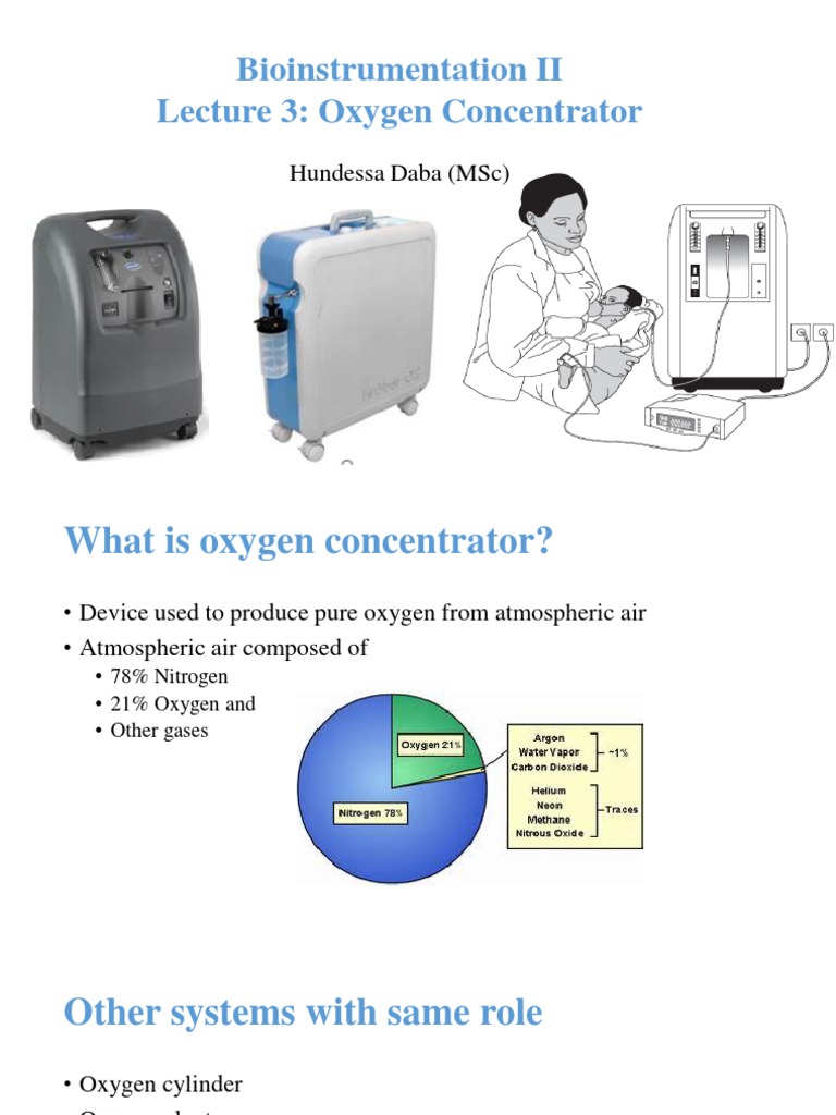 Oxygen Concentrator Guide | PDF | Oxygen | Electrical Network