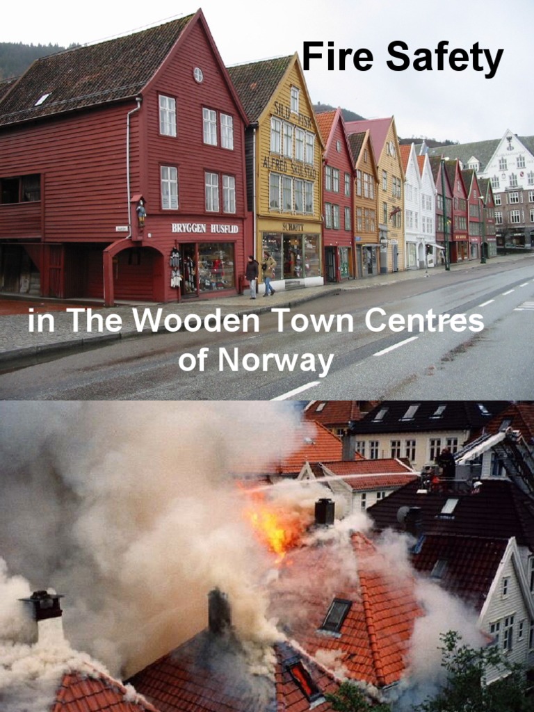 Fire Safety in Norway's Wooden Towns | PDF