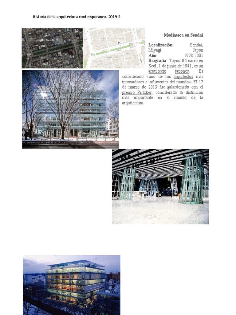 Mediateca en Sendai | PDF