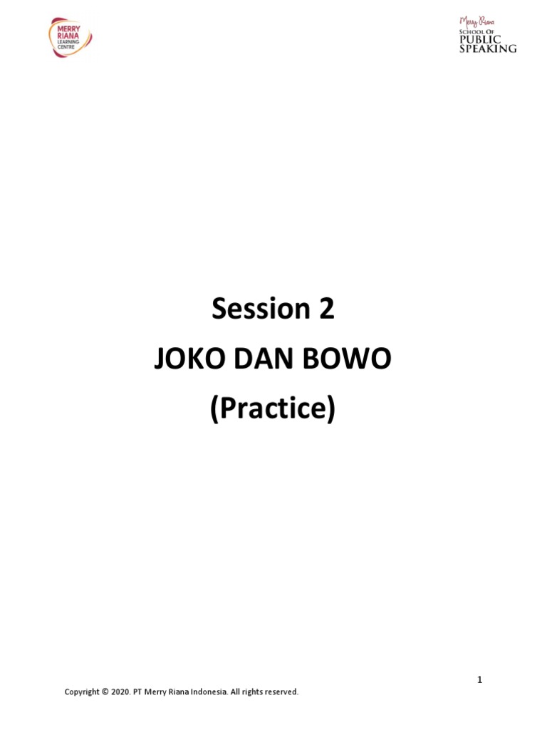 Handout PS - ETS #2 | PDF