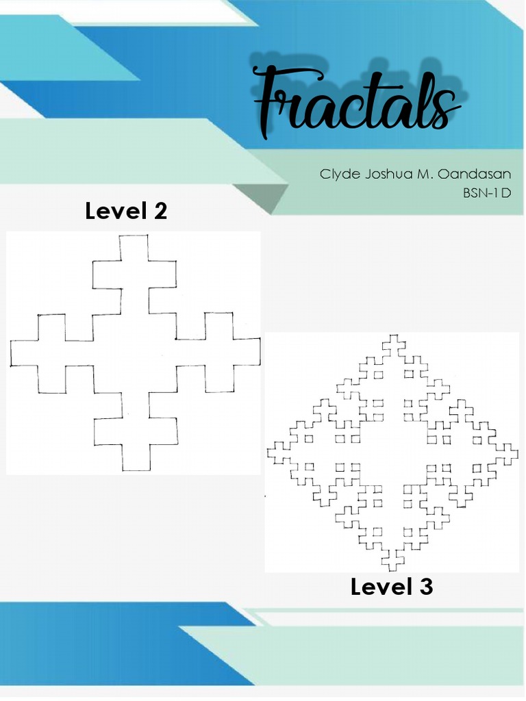 Cross Fractal Construction (Activity) | PDF