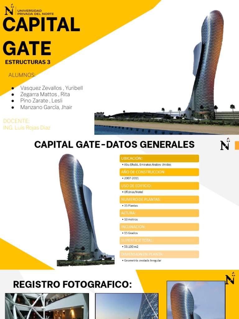 Capital Gate | PDF | Diseño arquitectonico | Arquitectura