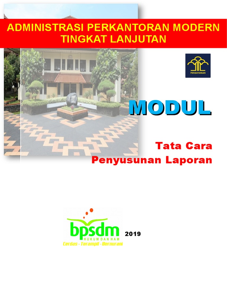 MODUL Tata Cara Penyusunan Laporan Judul | PDF