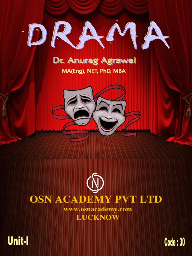 Unit-1 Drama | Download Free PDF | William Shakespeare | Shakespeare's ...