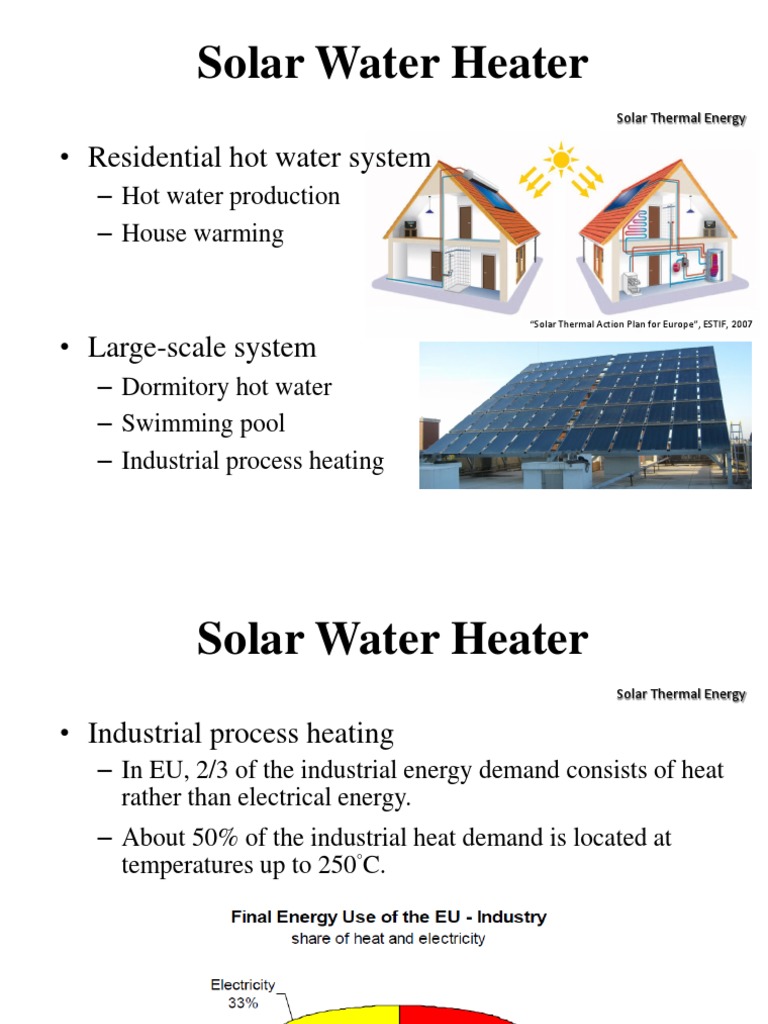 Solar Energy Applications | PDF | Solar Power | Solar Energy