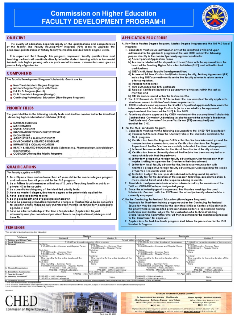 Brochure | PDF | Doctor Of Philosophy | Academic Degree