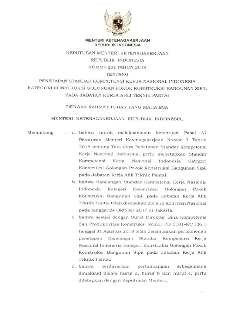 Skkni 2019-206 PDF | PDF