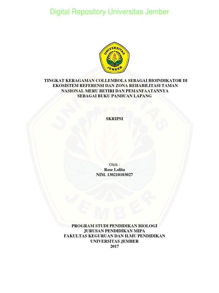 Colembola | PDF | Ilmu Sosial | Sains & Matematika