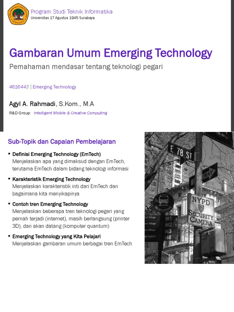 Materi #2 Emerging Tech | PDF