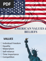 Core American Values by Robin Williams | PDF | Sociology | Culture Of ...
