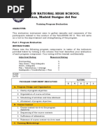 Pre and Post-Evaluation Form | PDF | Applied Psychology | Behavior ...