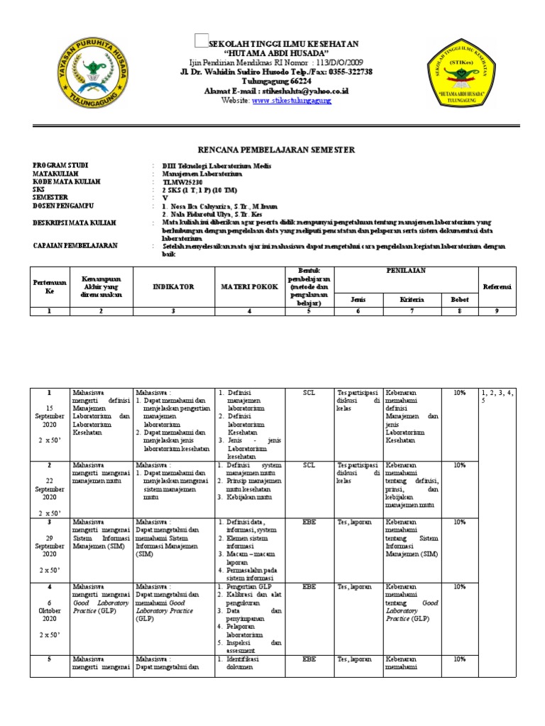 RPS Manlab 2020-2021 10 TM | PDF