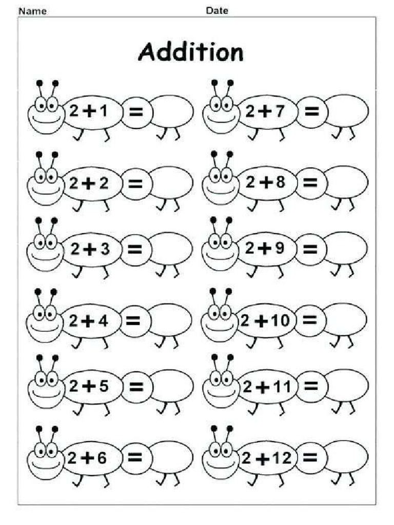 Nursery Worksheet | PDF