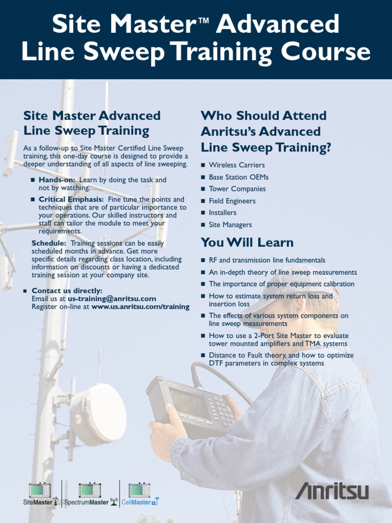 Site Master Advanced Line Sweep Training Course | PDF ...