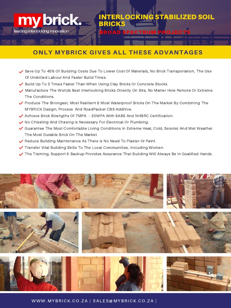 MYBRICK Brick Brochure | PDF | Brick | Plaster