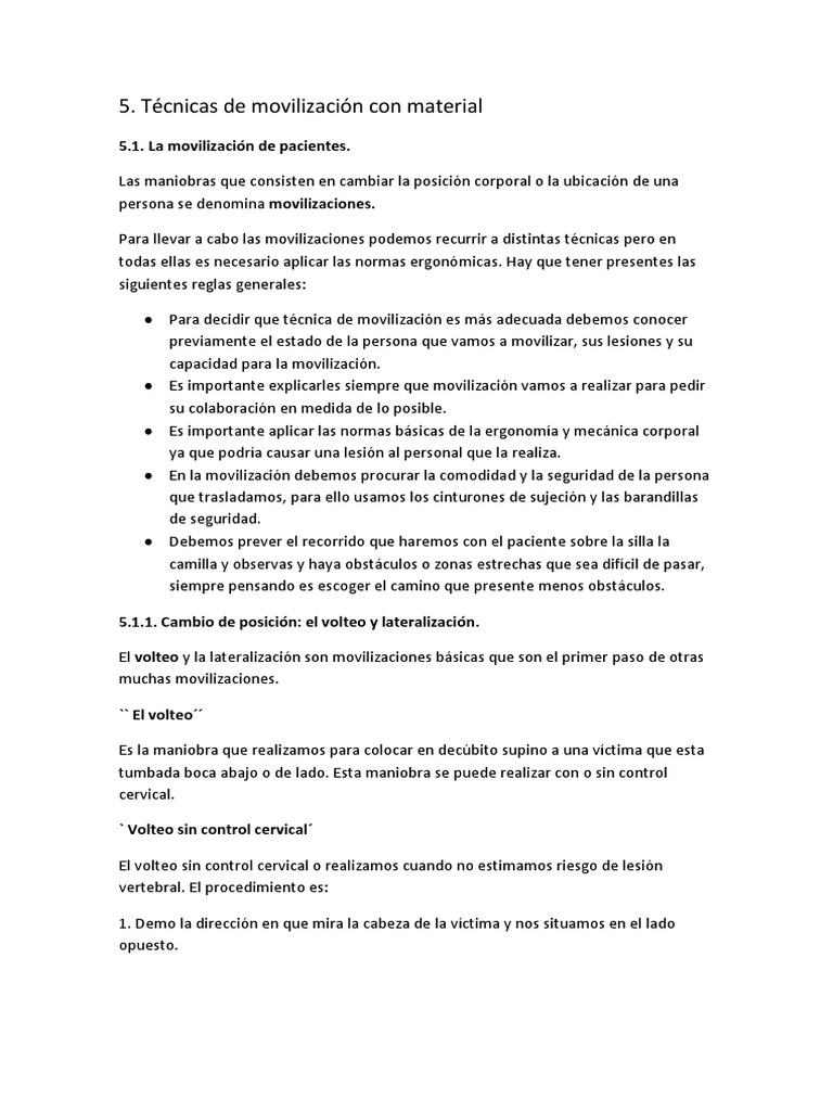 ETP Tema 5 | PDF | Ambulancia