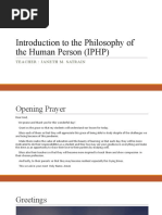 PH Human Person and Death | PDF | Authenticity (Philosophy) | Death