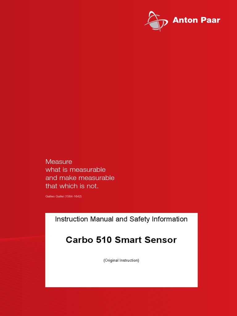 Carbo 510 Smart Sensor: Measure What Is Measurable and Make Measurable ...
