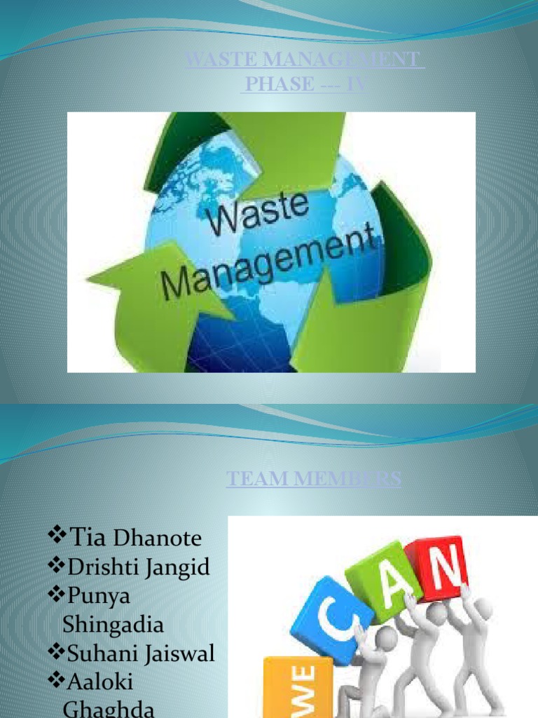 Phase IV - Waste Management | PDF | Waste Management | Waste