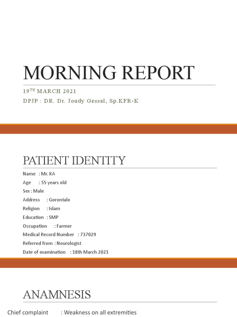 MR Tetraparese Myopati | PDF | Anatomical Terms Of Motion | Human Anatomy
