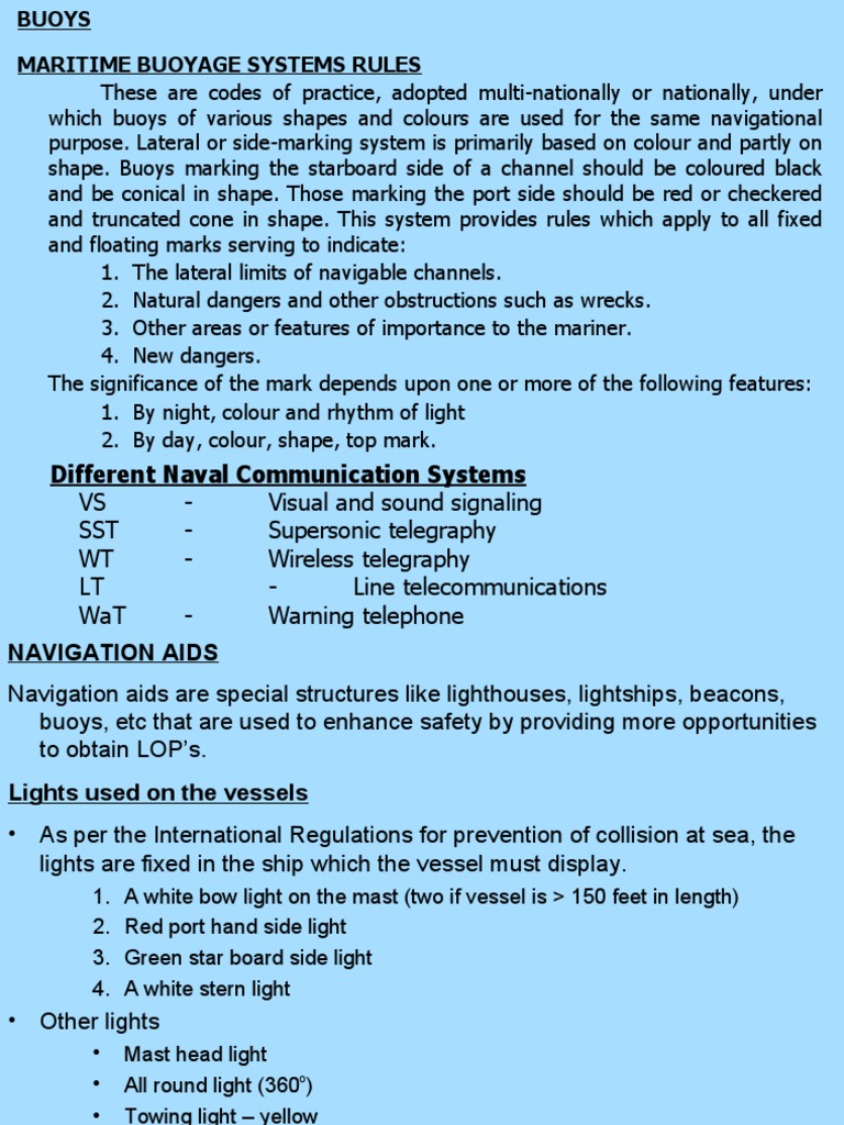 Vs - Visual and Sound Signaling SST - Supersonic Telegraphy WT ...