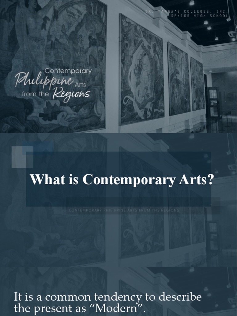 Week 1 Contemporary Philippine Arts From The Regions | PDF ...