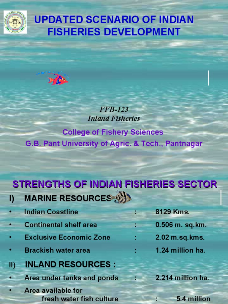Updated Scenario of Indian Fisheries Development | PDF | Fishery ...