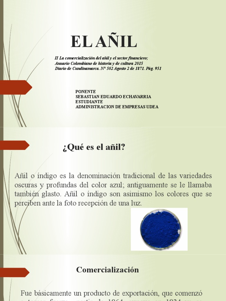 El Añil | PDF