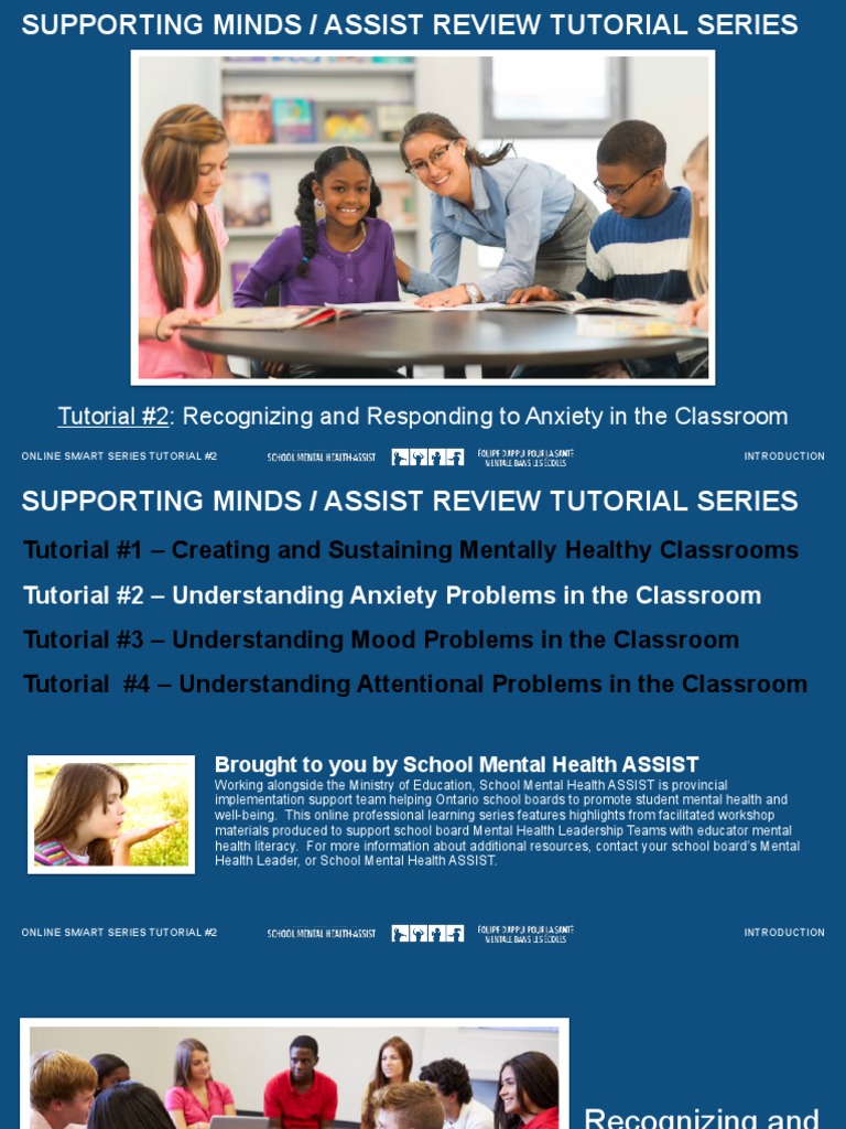 Responding to Classroom Anxiety | PDF | Anxiety Disorder | Panic Disorder