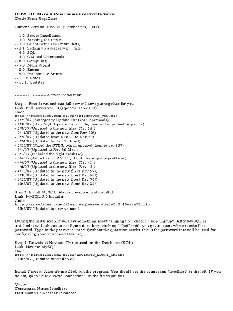 HOW To Rose Server | PDF | Windows Registry | Computer Science