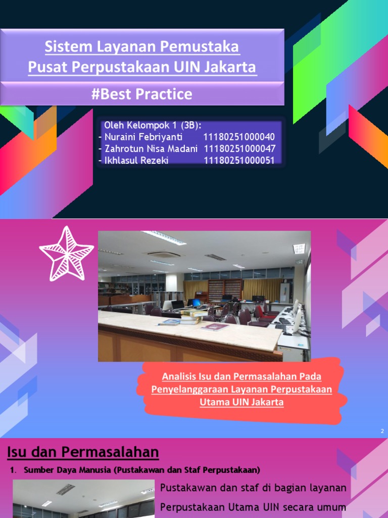 01 PPT Best Practice Sistem Layanan Pemustaka | PDF