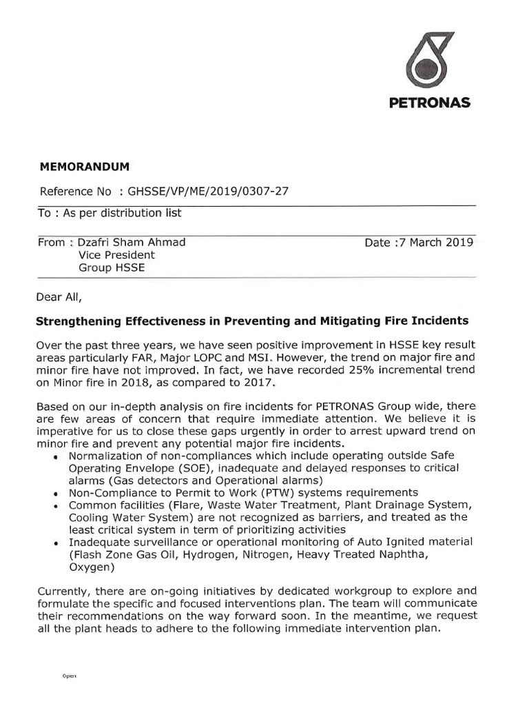 GHSSE Memo - Strengthening Effectiveness in Preventing and Mitigating ...