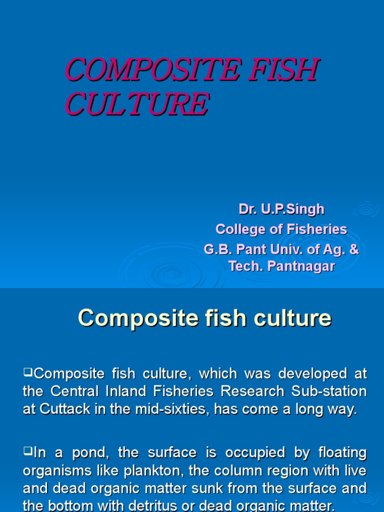 Composite Fish Culture