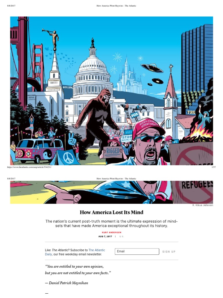 America's Shift to Fantasy and Illusion | PDF | Reality | Creationism