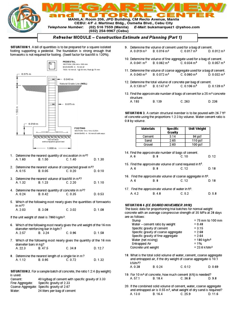 Module 5 Construction | PDF | Concrete | Civil Engineering