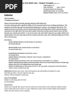 Soap Note 4 (CPII) | PDF | Urinary Tract Infection | Medical Specialties