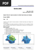 MAN B&W Service Letters | PDF | Piston | Engines