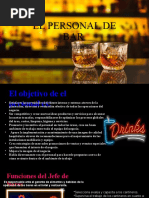 Funciones Del Jefe de Bares | PDF | Bar | Barman